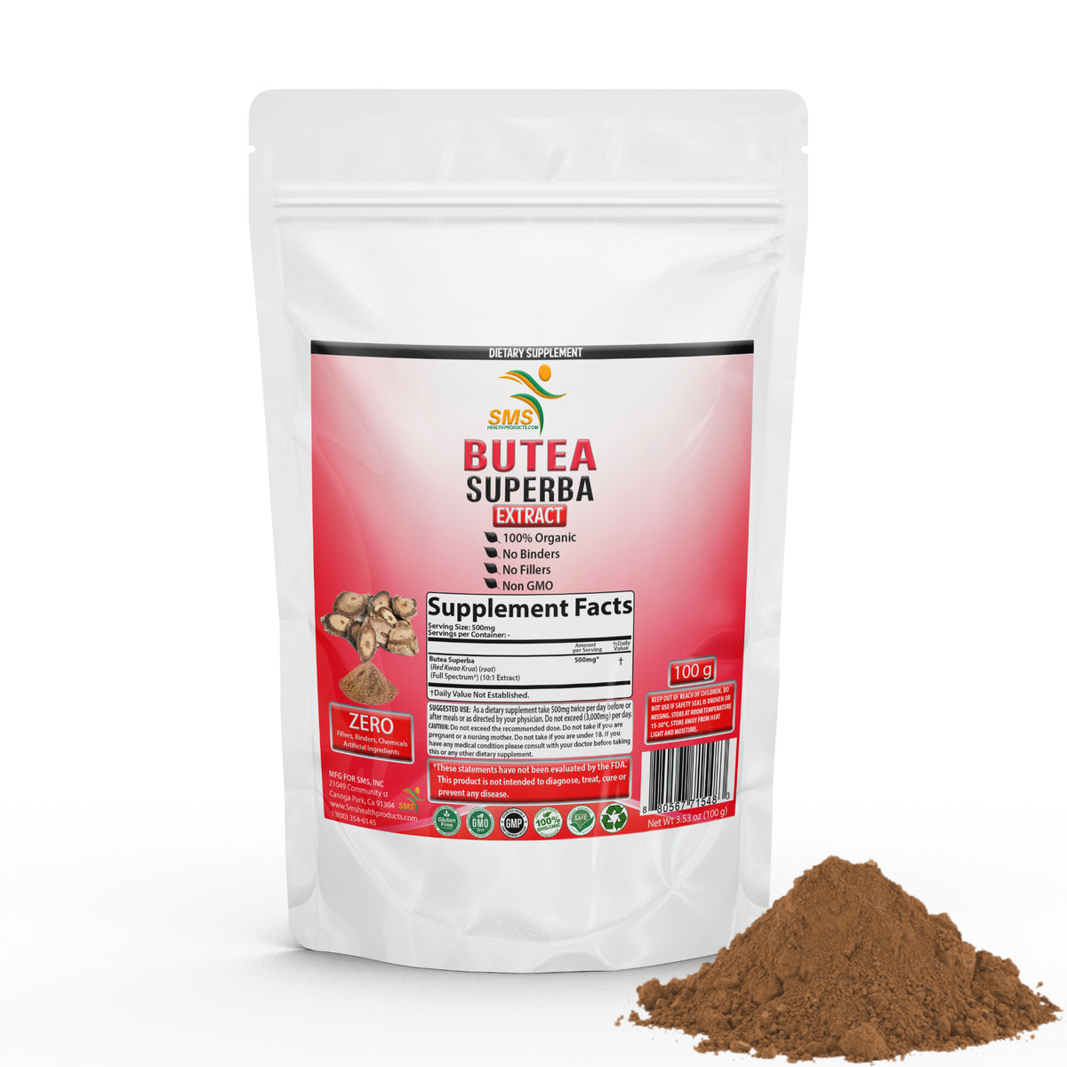 Butea Superba Male Enlargement Supplement | 10:1 Extract Powder l 100g ...