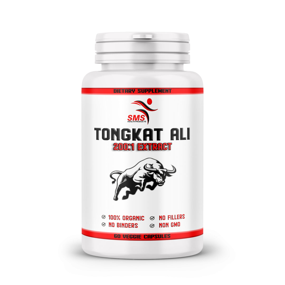 Tongkat Ali 200:1 as Long Jack Extract (Eurycoma Longifolia), 1000mg P ...